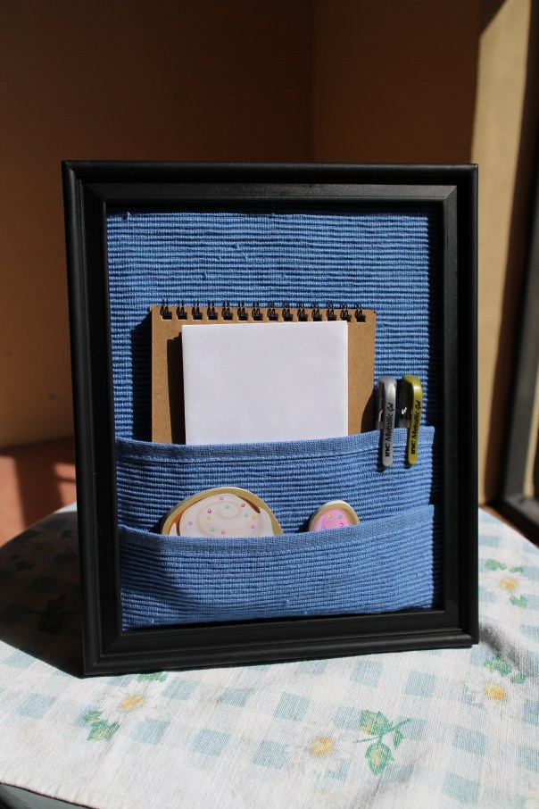 DIY: Picture Frame Desk Organizer | Finding delight.
