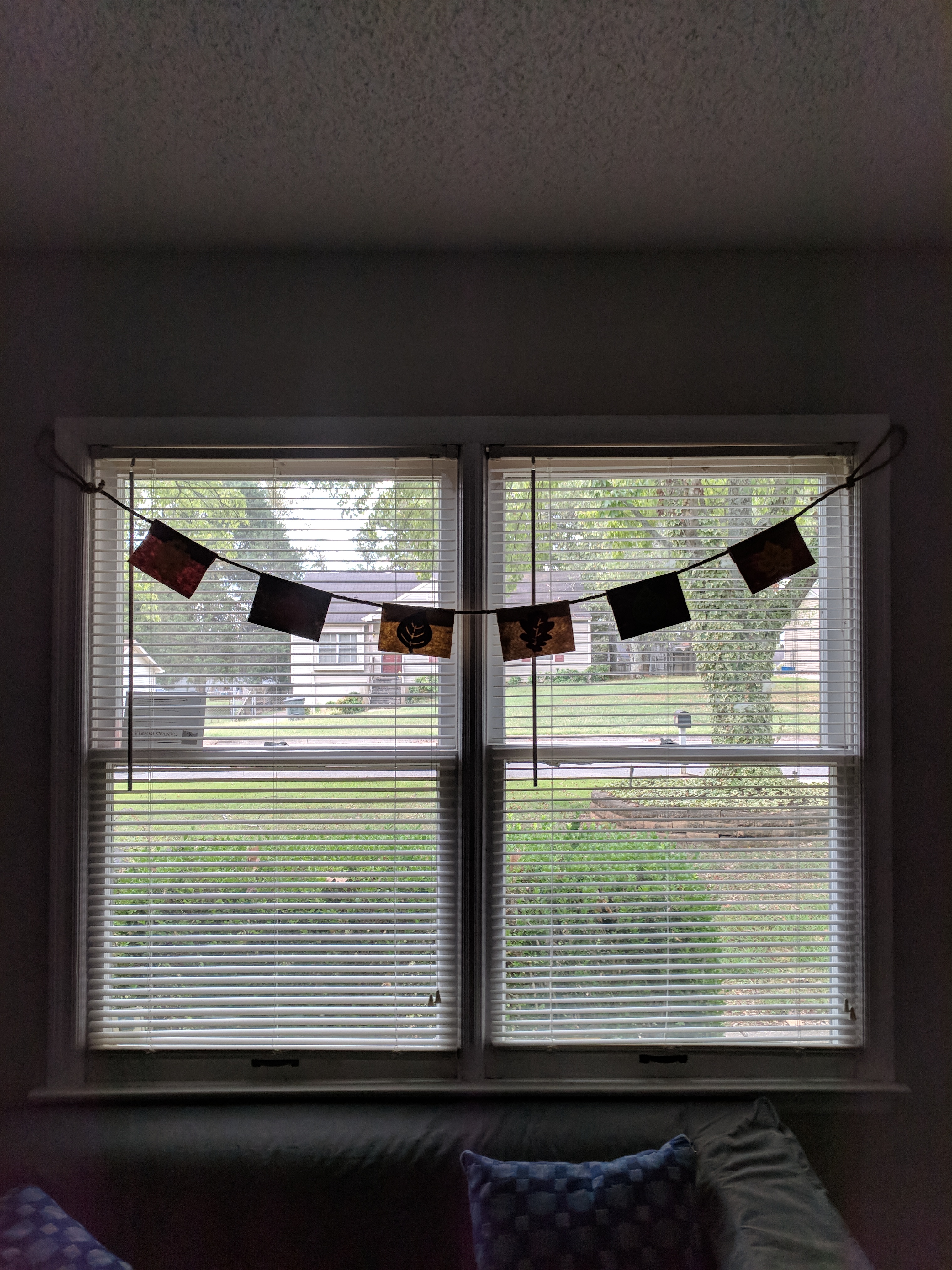DIY: Autumnal Bunting | Finding delight.