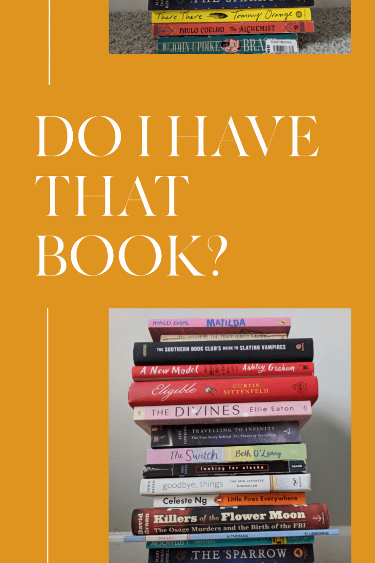 Do I Have That OTHER Book CHALLENGE | Finding delight.